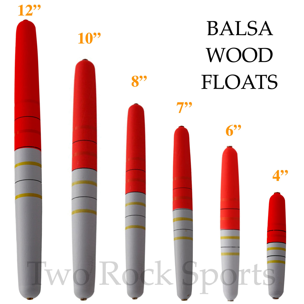 rebelFIN - Balsa Wood TUBE Casting Float Fishing Bobber FIXED / SLIP f ...